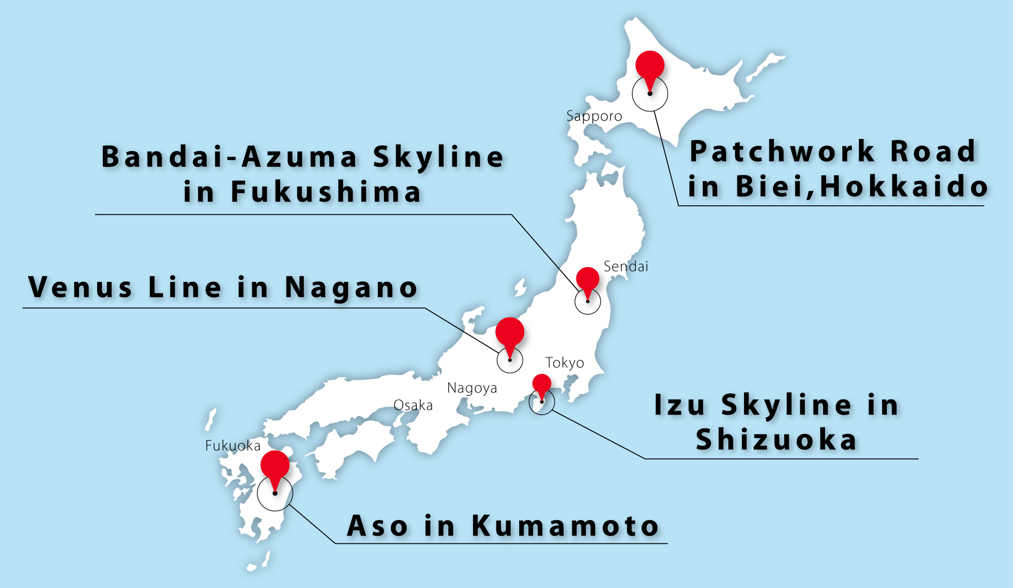 5 Scenic driving roads for long drives ! - IndoJapanPulse