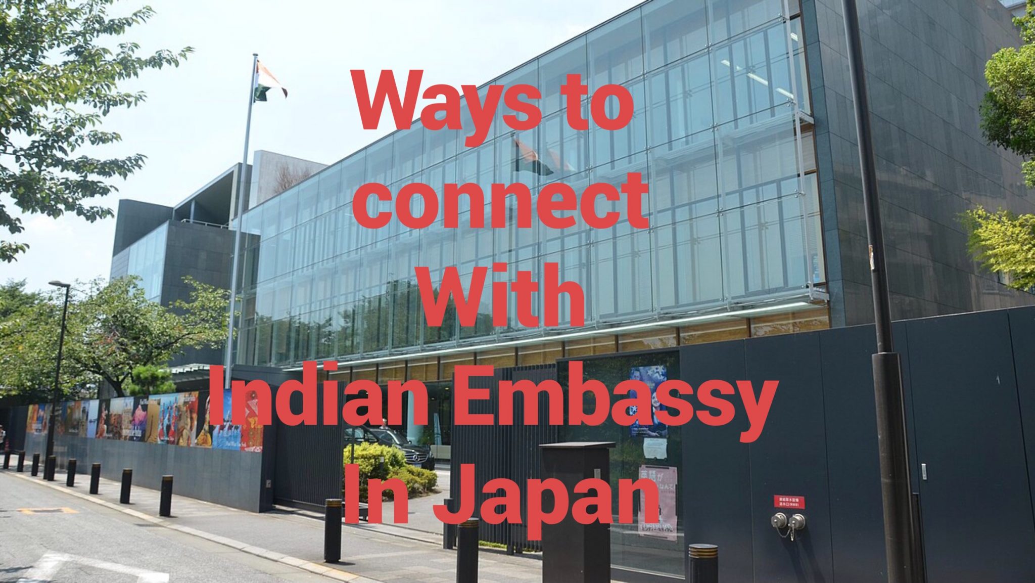 Various ways to connect with Indian Embassy in Japan - IndoJapanPulse