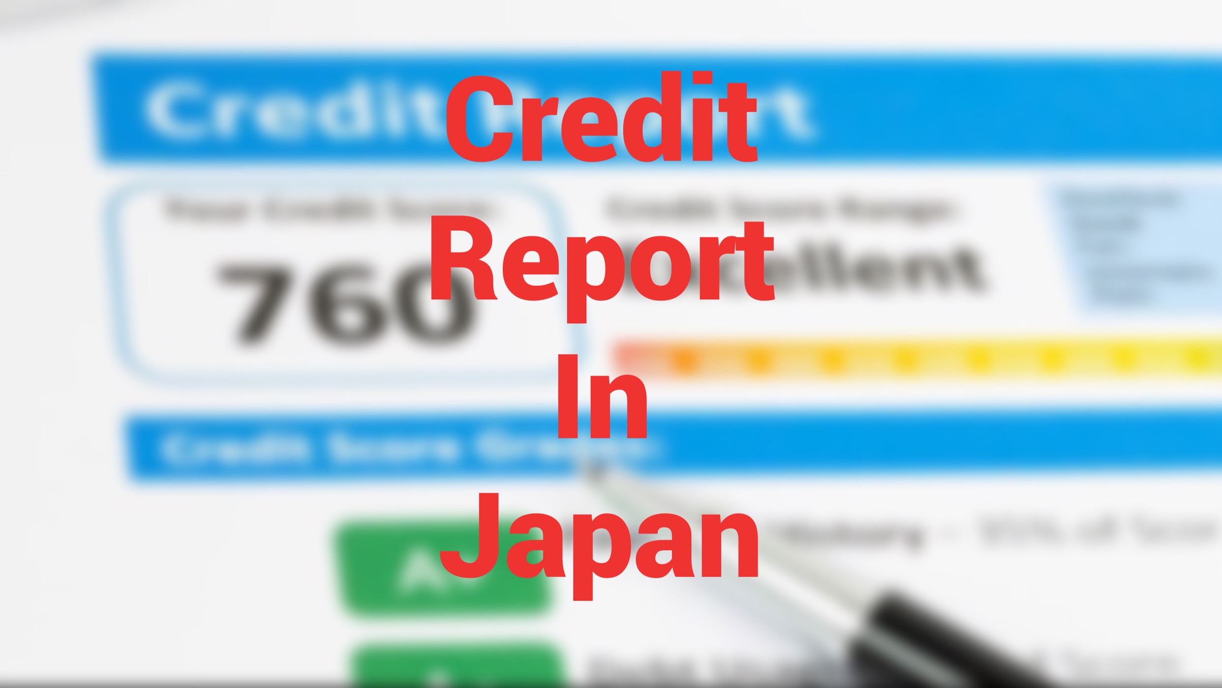 Credit Report in Japan(App) - IndoJapanPulse